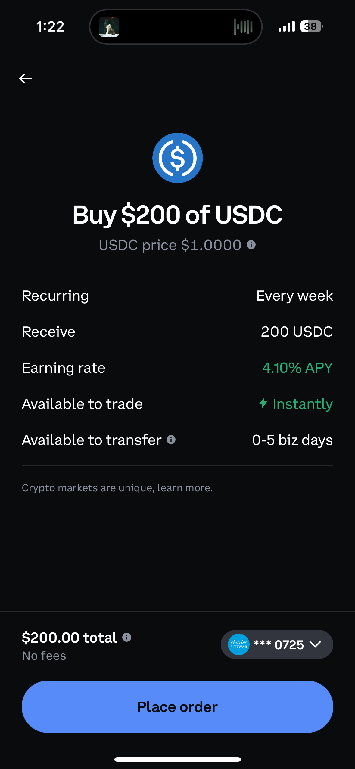 🔵 How to Automate Coinbase Deposits